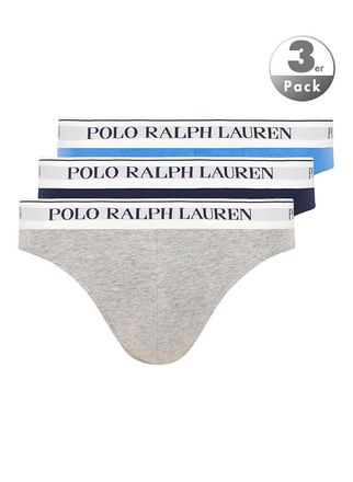 Polo Ralph Lauren Herren Slips blau Baumwolle & Mix unifarben