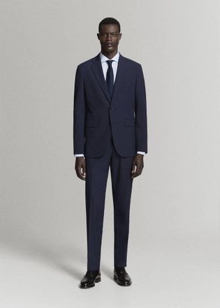 Mango Veste costume Mil&aacute;n slim-fit bleu marine fonc&eacute; - Homme - 46 - MANGO MAN