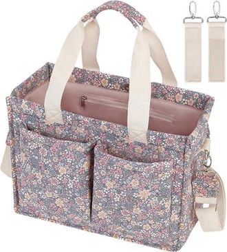 Generico Organisateur de poussette, sac de rangement pour poussette, grand sac à langer léger avec sangle pour poussette | Sac de poussette daccessoires de voy