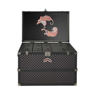 Sprayground Sprayground, unisex, Valises, Noir, Taille: ONE Size Henny Treasure Fashion Chest