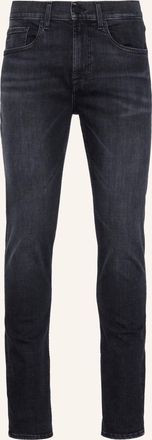 7 For All Mankind Jeans Slimmy Tapered Skinny Fit schwarz
