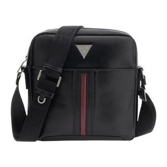 Guess Homme, Sacs, Noir, Taille: ONE Size Torino Logo Crossbody
