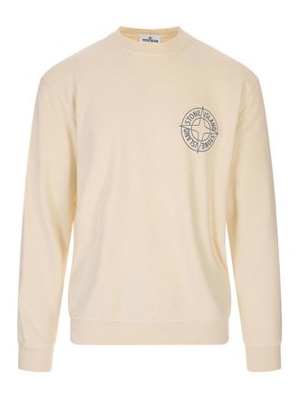 Stone Island Sweatshirt - Wei&szlig;