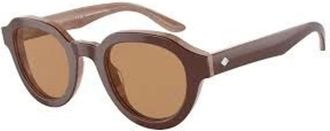 Giorgio Armani Femme, Accessoires, Brun, Taille: ONE Size Lunettes de soleil en ac&eacute;tate avec protection UV