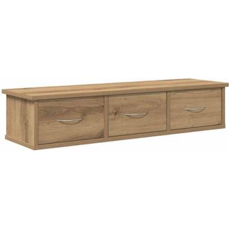 vidaXL Wandschrank Artisan-Eiche 88x26x18,5 cm Holzwerkstoff Vidaxl