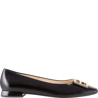 H&ouml;gl Elegante Lederballerinas - - Shoes - Damen - Schwarzk - 37 EU