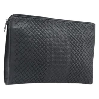 Bottega Veneta Pochette Pre-owned - Femme - Pre-owned - Noir - Taille: ONE Size
