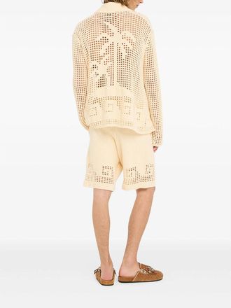 Alanui Openwork Knit Shirt