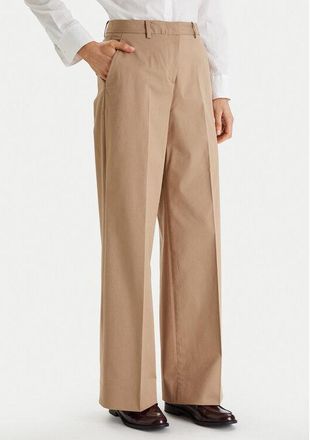 Tommy Hilfiger Stoffhose WW0WW49471 Beige Wide Leg