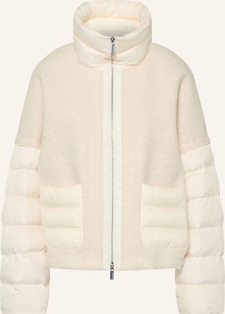 Milestone Jacke Msmomo Im Materialmix weiss