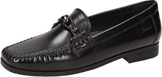 Sioux Womens Cortizia Noir Moccasin, Noir, Taille 8