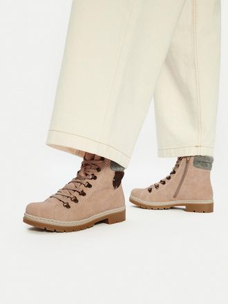 Rieker Schn&uuml;rstiefeletten Rieker Y9430-32 Rosa