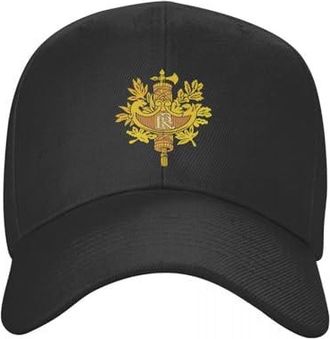 Generic Casquette de baseball avec embl&egrave;me personnalis&eacute; de la France - Casquette de baseball respirante - Cadeau dext&eacute;rieur