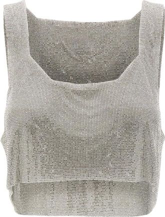 Twentyfourhaitch Femme, Tops, Gris, Taille: 38 FR New Atene Top