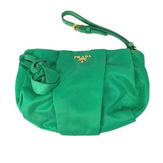 Prada Pre-owned Vintage Clutch Bag - - Pre-owned - Damen - Gr&uuml;n - ONE SIZE