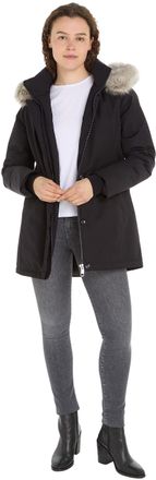 Tommy Hilfiger Damen Parkas, Schwarz (Schwarz), 72