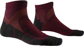 X Bionic X-Socks Unisex Run Discovery Socks, Dark Ruby/Opal Black, 39-41