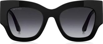 Etro Lunettes de soleil - Femme - Accessoires - Noir - Taille: 52 MM