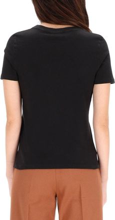 Chlo&eacute; Logo Cotton T-Shirt - Black