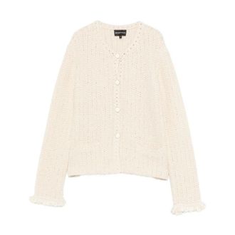 Emporio Armani Blazers - - Knitwear - Damen - Beige - L