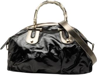 Gucci Sac &agrave; main Pre-owned Bamboo Handle - Femme - Pre-owned - Noir - Taille: ONE Size