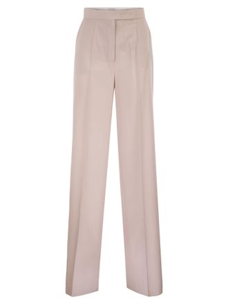 Max Mara Pantalone Mxmgirone Beige Rose