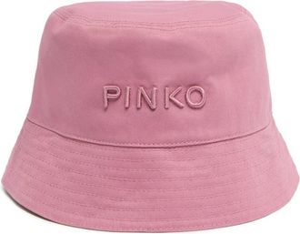 Pinko Pinko, Femme, Accessoires, Rose, Taille: ONE Size Bucket Hat