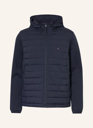 Tommy Hilfiger Steppjacke Im Materialmix blau