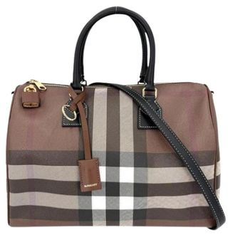 Burberry Pre-owned Boston Bag - - Pre-owned - Damen - Braun - ONE SIZE