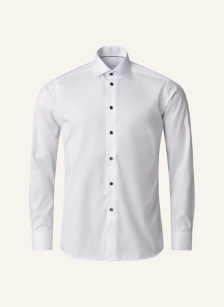 Eton Signature-Twill-Hemd Contemporary Fit weiss
