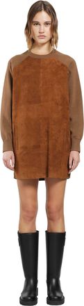 Max Mara Mini Wool and Cashmere Dress