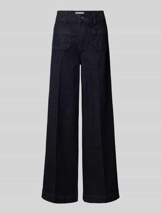 Stefanel Wide Leg Jeans mit aufgesetzten Taschen