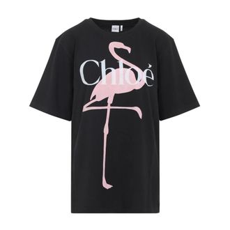 Chlo&eacute; T-Shirt - - Tops - Damen - Schwarzk - S