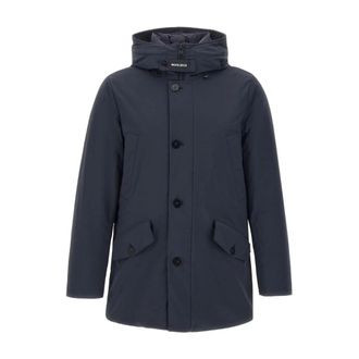 Woolrich Homme, Vestes, Bleu, Taille: XL Giacconi Parka