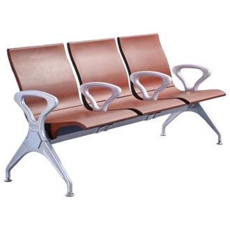 Generic YVYKFZD Ensemble de Banc de Salle Dattente, Chaises de réception 3 Places, Chaise de Salle dattente avec accoudoirs et dossiers, Banc de réception Cha