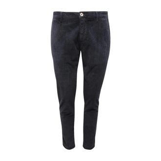Mason's 9Pn2A4973 Milano Samt-Hose - - Trousers - Herren - Blau - XL