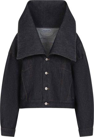 Balenciaga Casualjacke - Jeansblau