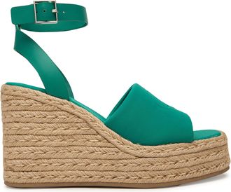 Calvin Klein Espadrilles Calvin Klein Wedge Espad 70 Neopr Mg HW0HW03014 Gr&uuml;n