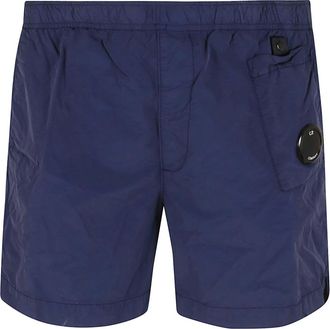 C.P. Company C.p. Company, Homme, Maillots de bain, Bleu, Taille: 2XL Maillots de bain Boxer en Nylon Flatt
