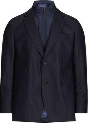 Hackett Veste cintr&eacute;e col tailleur en laine