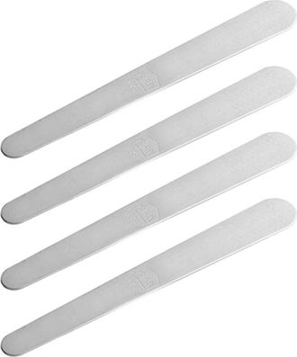 Hemoton 4pcs Dumpling Füllung Löffel Edelstahl Füllungen Löffel Küchenhelfer Dumpling Making Tool