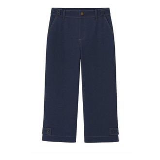 2-Biz Femme, Jeans, Bleu, Taille: 40 FR Pantalon Cropped