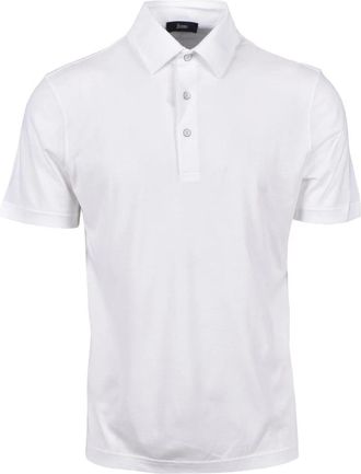 Herno Klassisches Poloshirt - - Tops - Herren - Wei&szlig; - 3XL