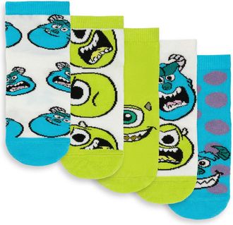 Disney Monsters Inc Mike Sully Chaussettes mollet Lot de 5