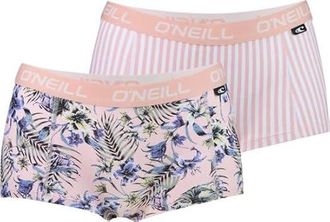 O'Neill ONeill Shorty | Femme | Lot de 2 | Season, Rose floral - Multi/corail, S