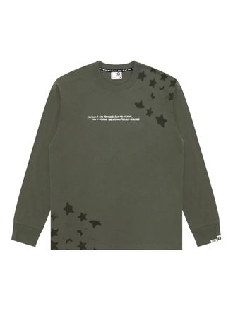 Aape By A Bathing Ape sweat à motif camouflage - Vert