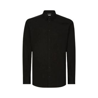 Dolce & Gabbana Homme, Chemises, Noir, Taille: 5XL Chemises d&eacute;contract&eacute;es