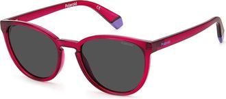 Polaroid KIDS Kinder Brille PLD 8047/S Gr&ouml;&szlig;e 49-17 mm Fuchsia polarisiert