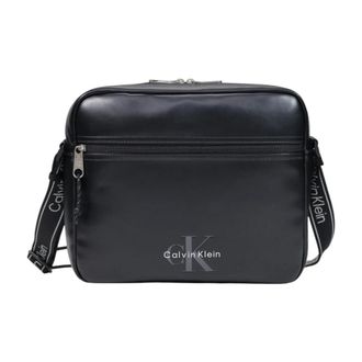Calvin Klein Bold Logo Webbing Laptop Flight - - Bags - Herren - Schwarzk - ONE SIZE