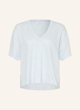 Reiss Reiss T-Shirt Ember Aus Leinen blau